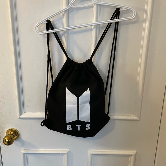 BTS | Bags | Awesome Bts Drawstring Bag | Poshmark